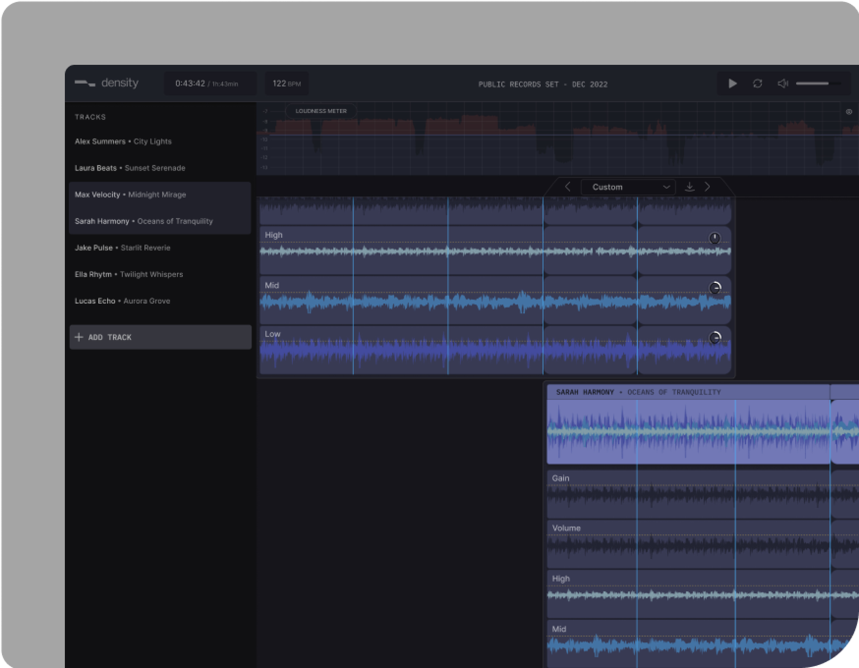 Density: DJ Mix Recording